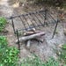 Campfire Grill - Cowboy Grill - Camping Cook Set Up- Hand Forged - (2 ...