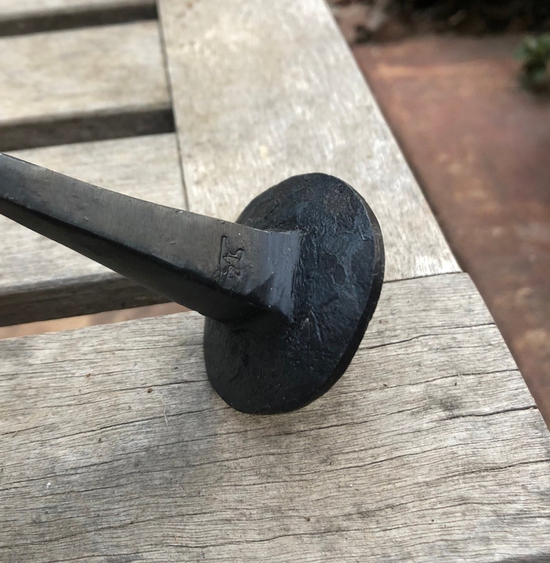 Set of 3 Hand Forged Candle Sticks/taper Candle Holder, Hand Made From ...