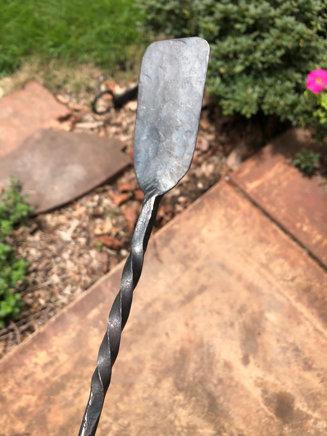 Hand Forged * Grill Spatula (made From One Piece of Metal) - Etsy