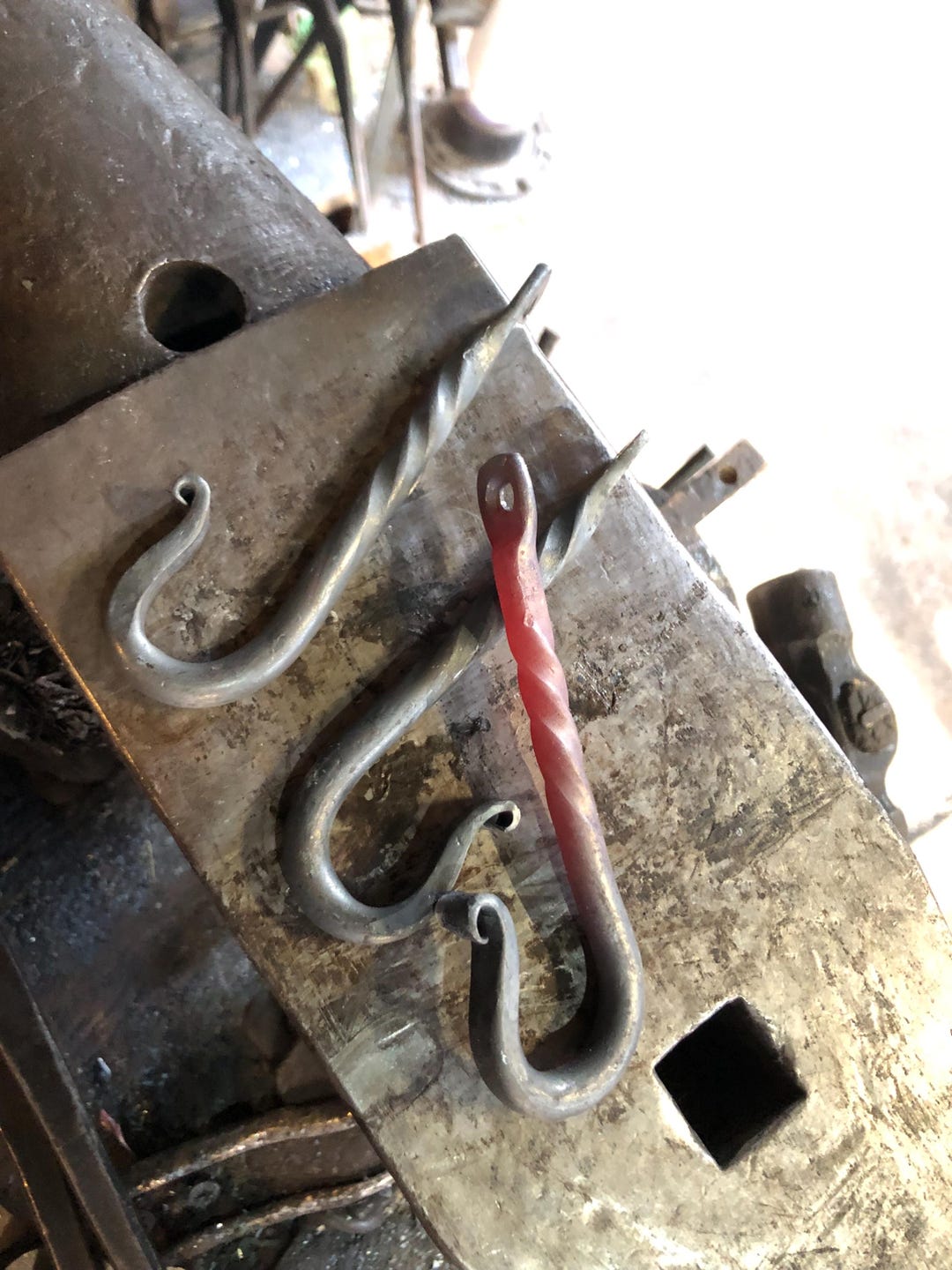 Hand Forged J Hook - Etsy