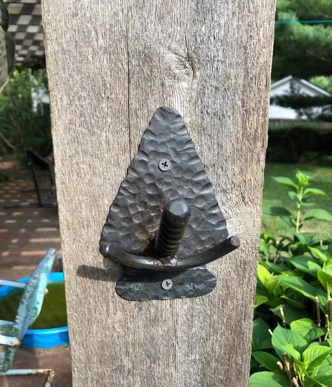 Deer Skull Mount, **hand Forged**, Arrowhead Shape - Etsy