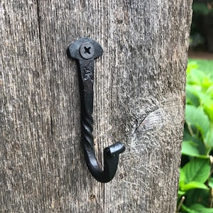 Hand Forged J Hook - Etsy