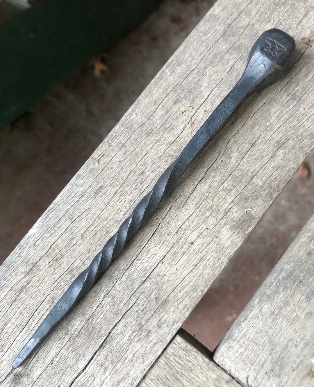 Ball End Hair Pin/ French Pin *hand Forged* - Etsy