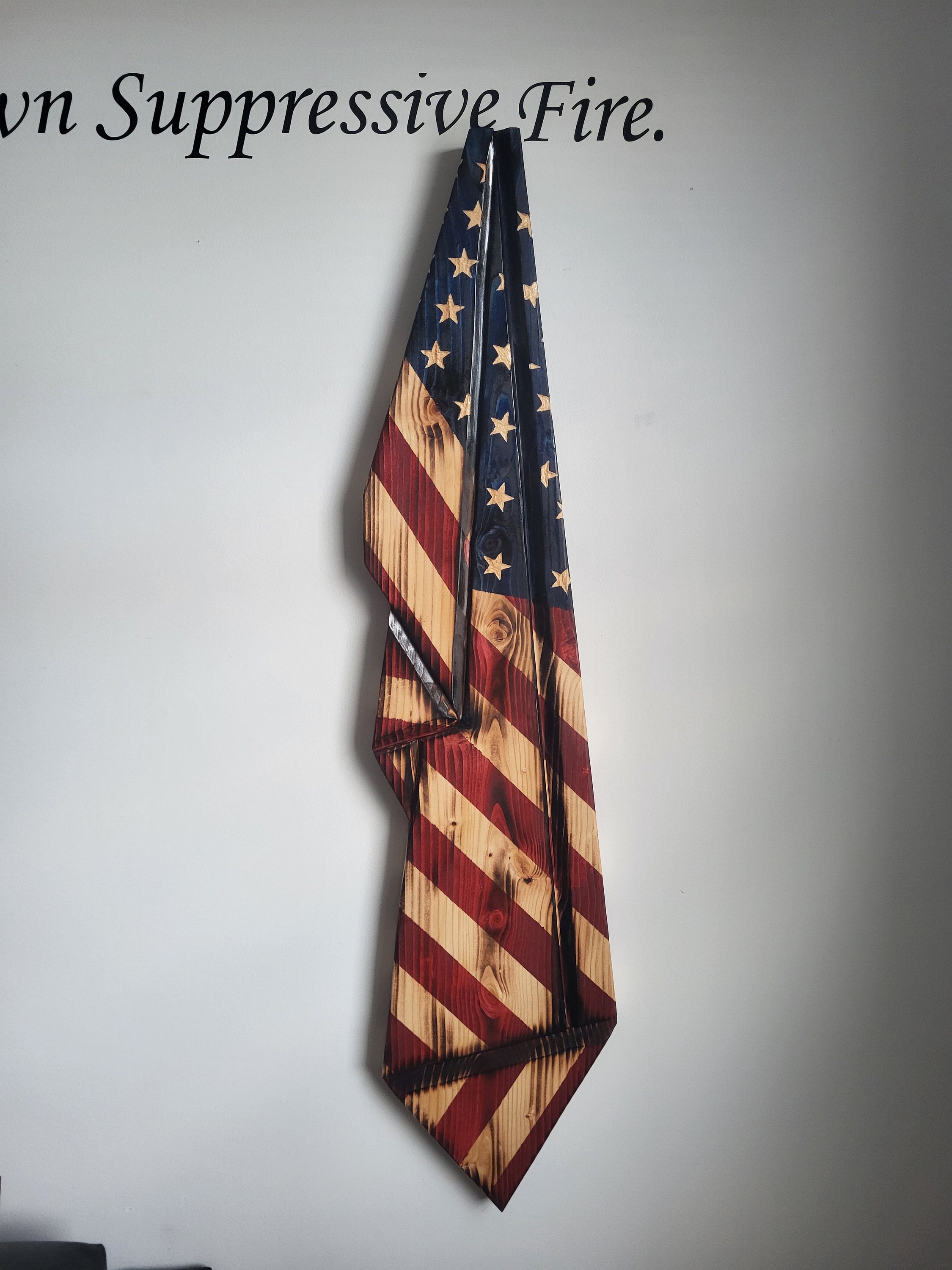 Draping American Flag - Etsy