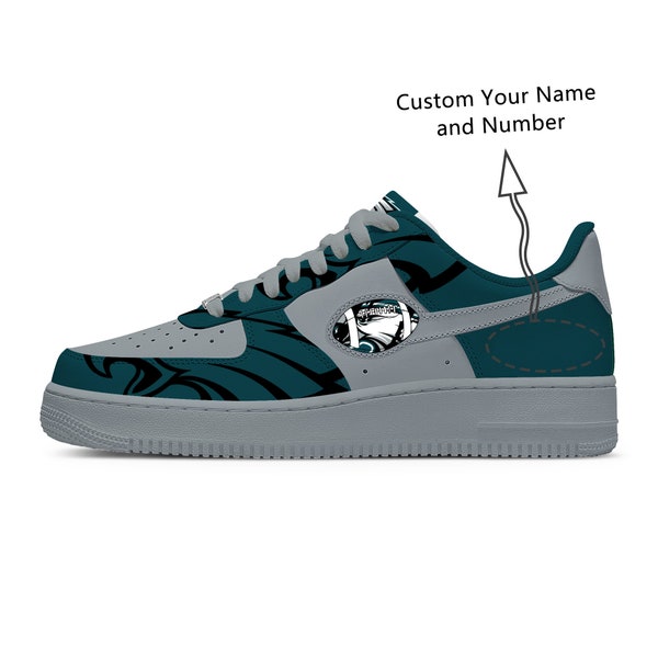 Philadelphia Eagles Custom Shoes - Etsy
