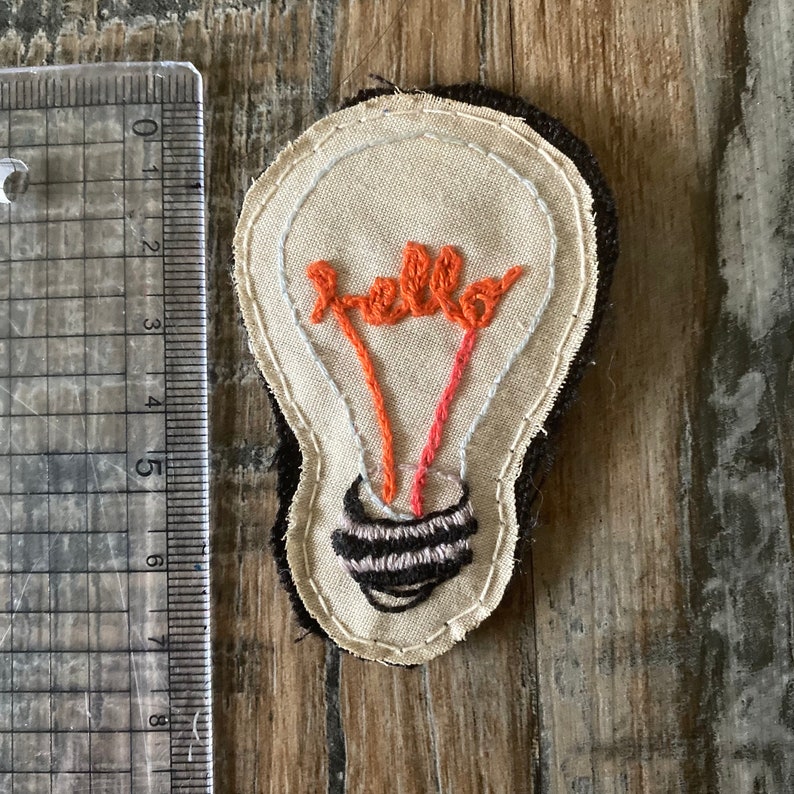 Hand Stitched Patches Set | Visible Mending Embroidery Appliqué ...
