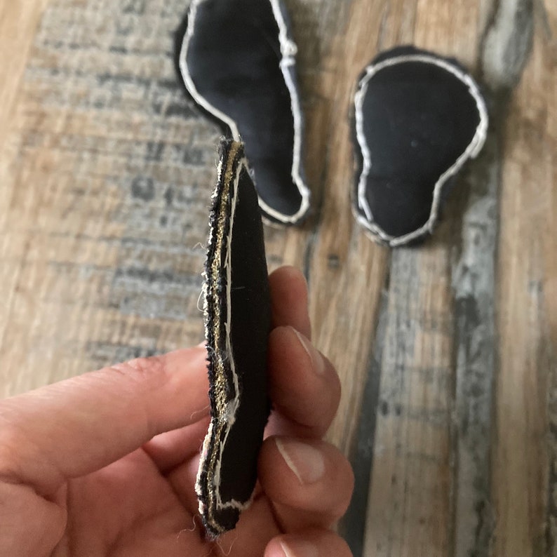 Hand Stitched Patches Set | Visible Mending Embroidery Appliqué ...