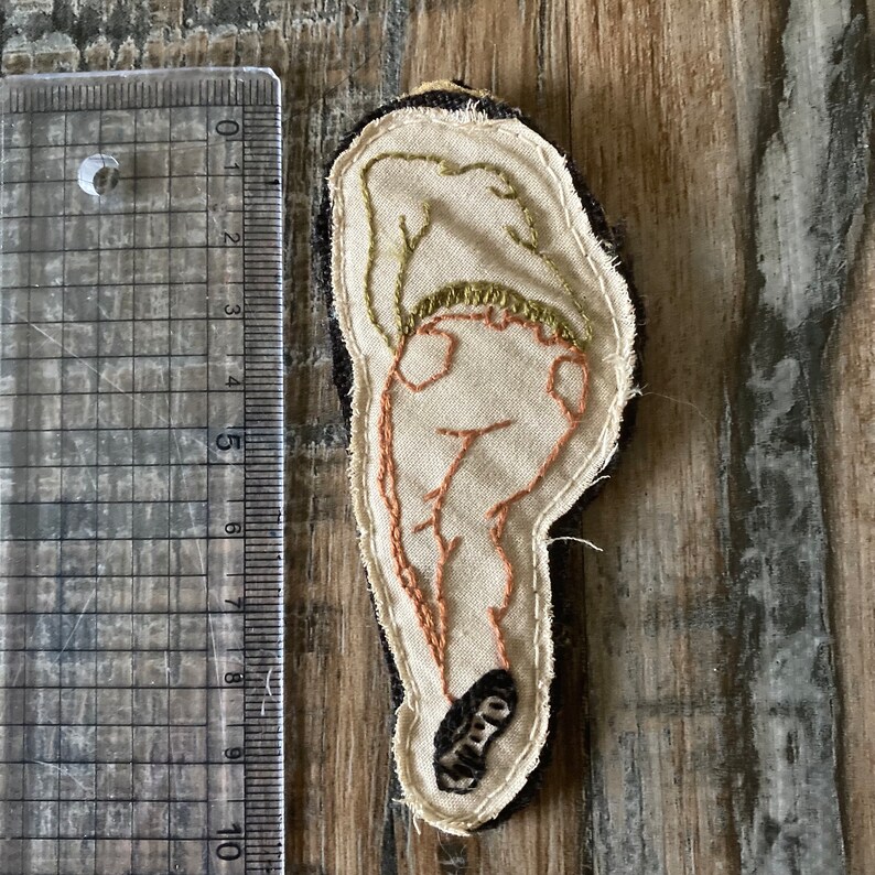 Hand Stitched Patches Set | Visible Mending Embroidery Appliqué ...