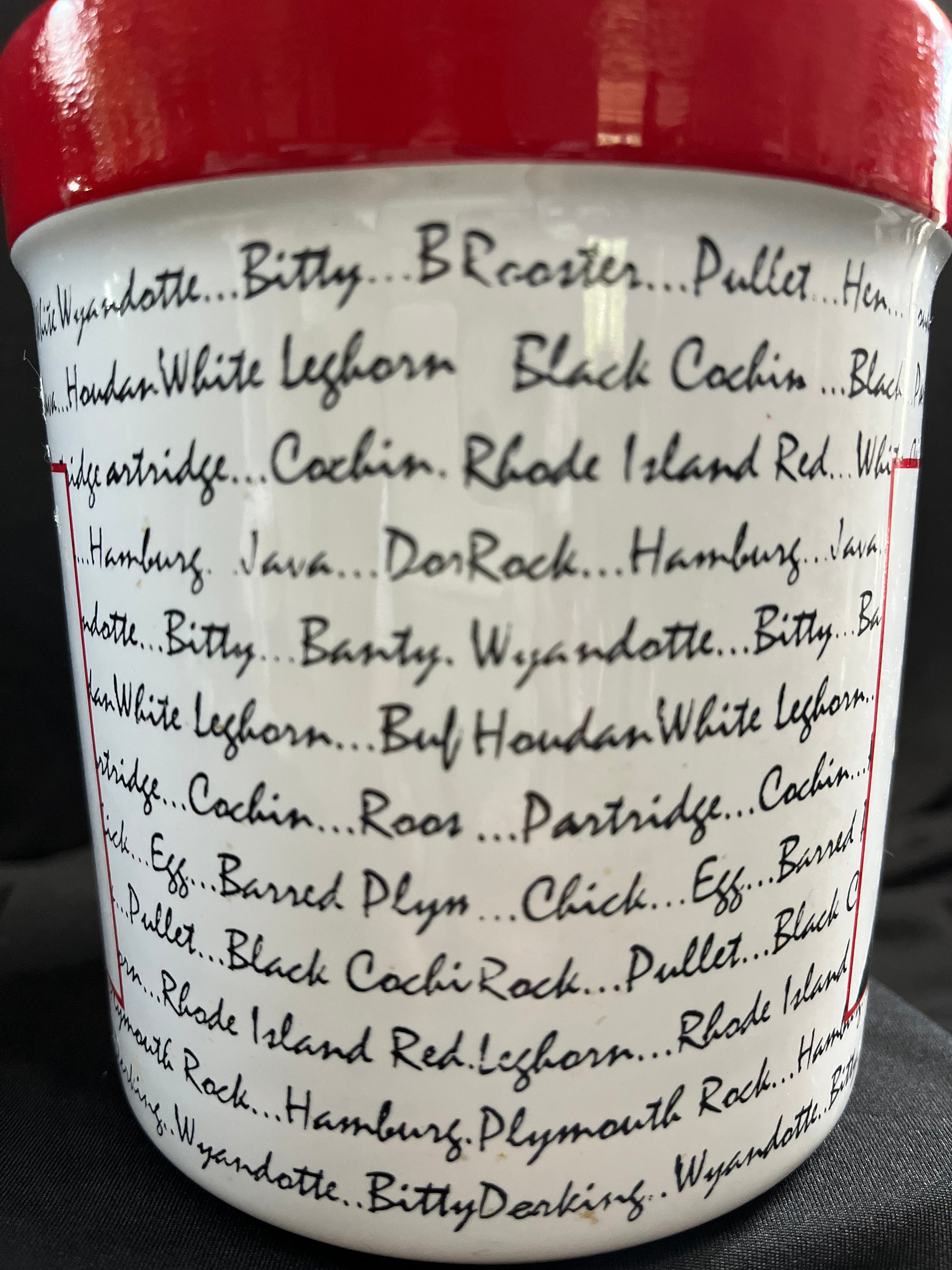 Chicken Scratch P. Caldwell Rooster Jar - Etsy