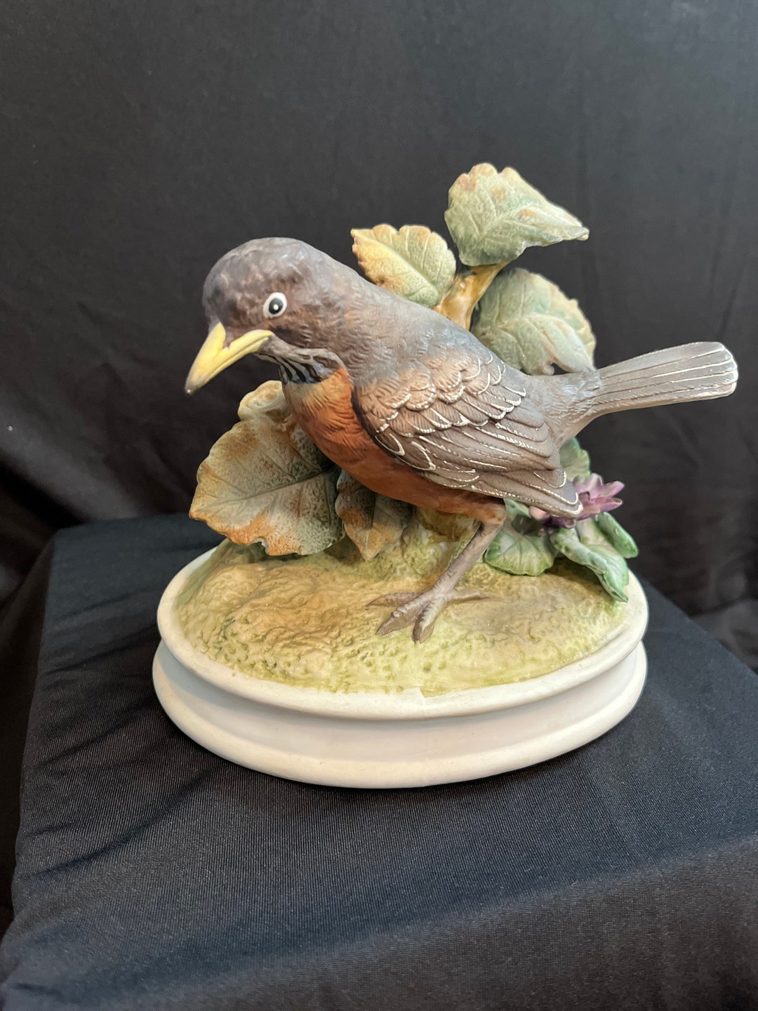 Bisque Porcelain Robin by Andrea Sadek - Etsy