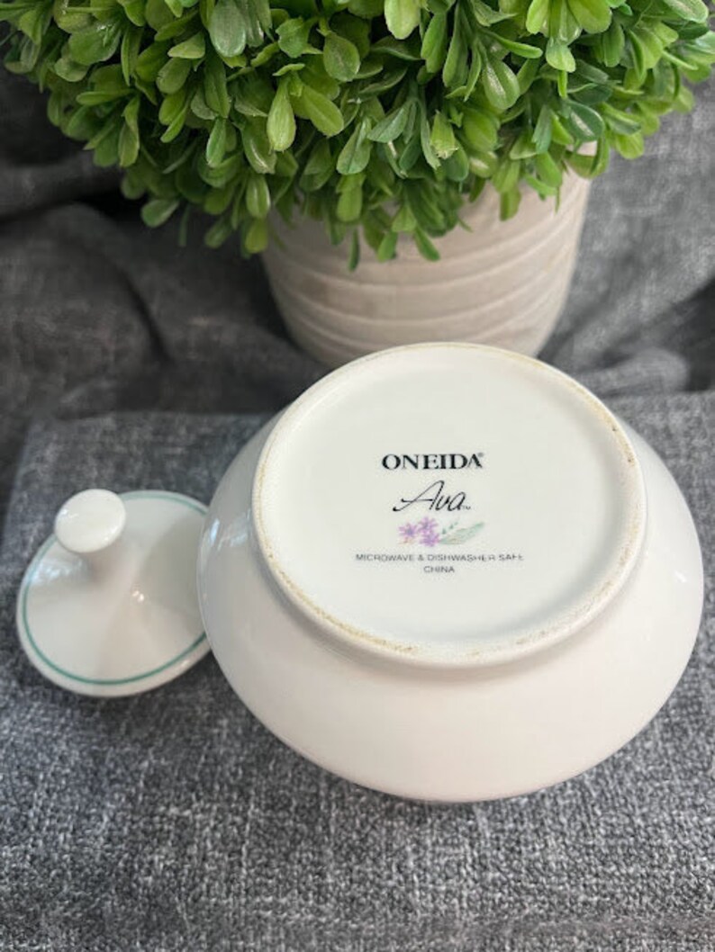 Oneida ava Sugar and Creamer Set - Etsy