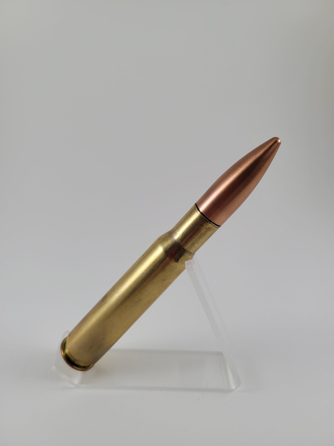 50 Caliber Machine Gun Cartridge Rollerball Flip Pen With Hand Turned ...