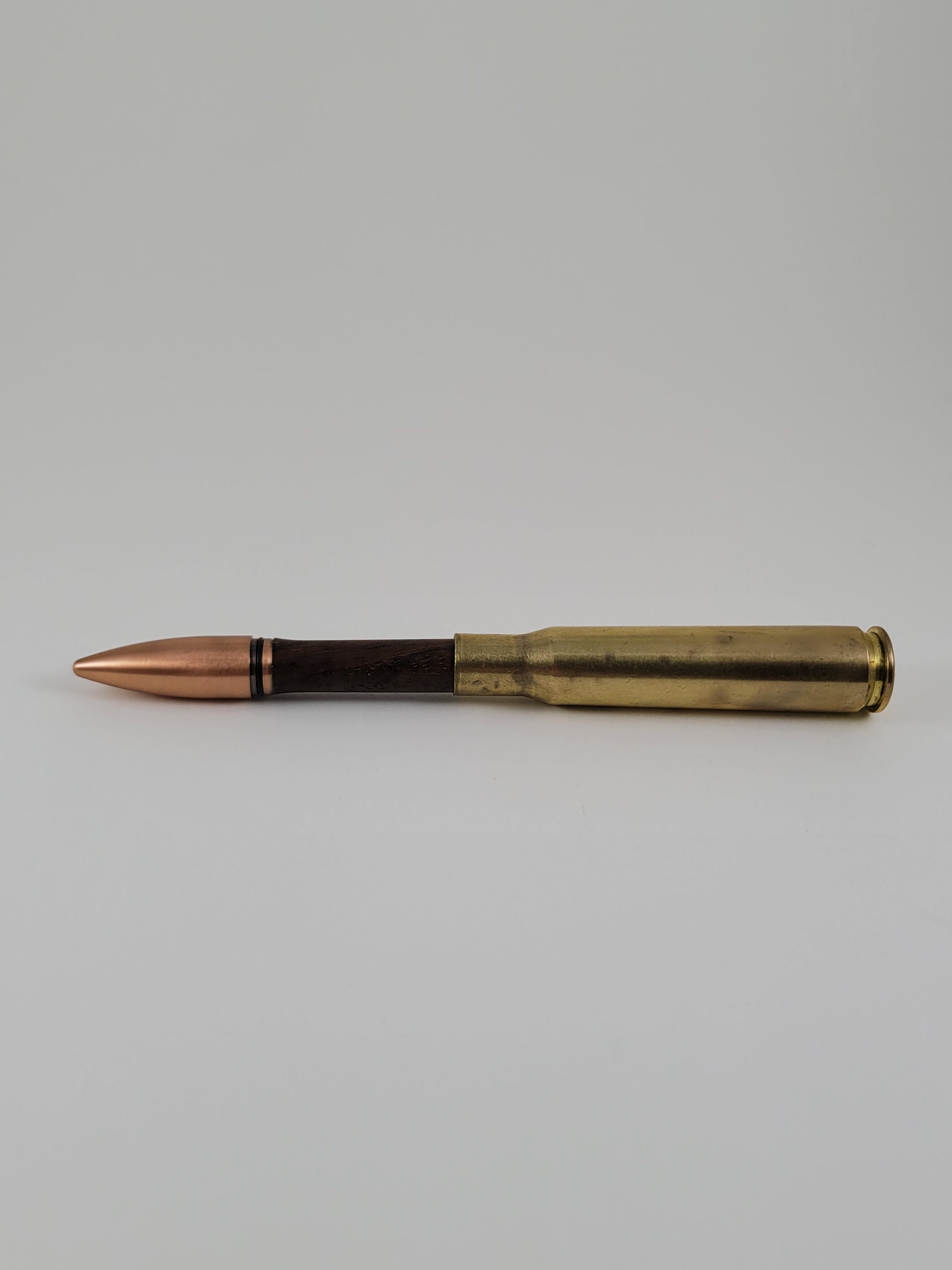 50 Caliber Machine Gun Cartridge Rollerball Flip Pen With Hand Turned ...