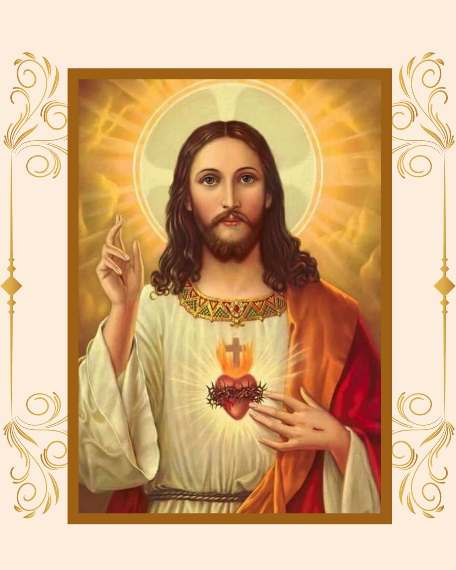 Sacred Heart of Jesus Party Bundle – Liturgical Tea Time (digital ...