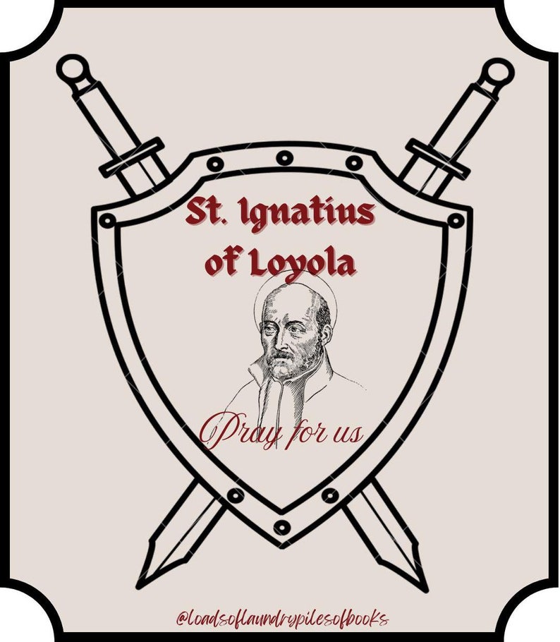 St. Ignatius of Loyola Party Bundle – Liturgical Tea Time (digital ...