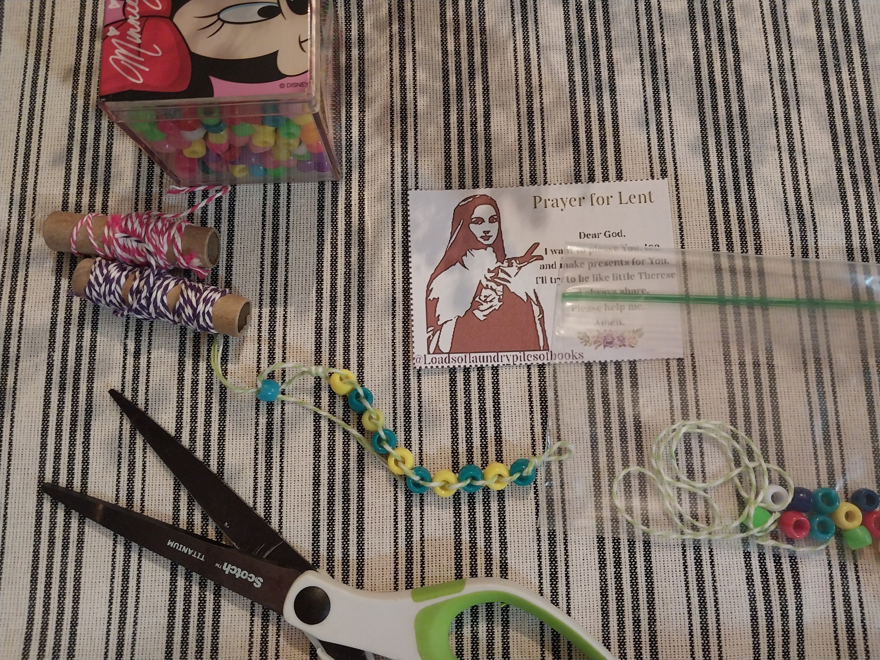 Acts of Love Prayer Cards and Sacrificial Beads Instructions - Etsy