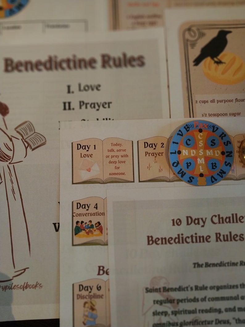 St. Benedict Feast Day Tea Party Bundle – Liturgical Living (digital ...
