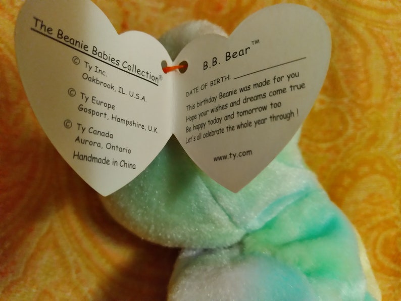 Beanie Baby Birthday Collection - Etsy
