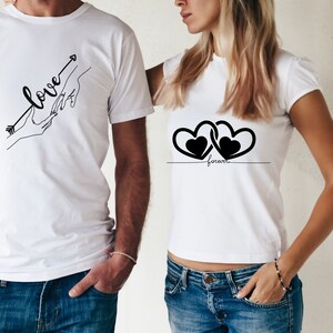 Couple SVG/ Lovers SVG/ Clipart/ Cut Files/ Cricut/ Silhouette/ Vector ...