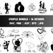 Couple SVG Bundle Couple PNG Bundle Couple Clipart Couple SVG Cut Files ...