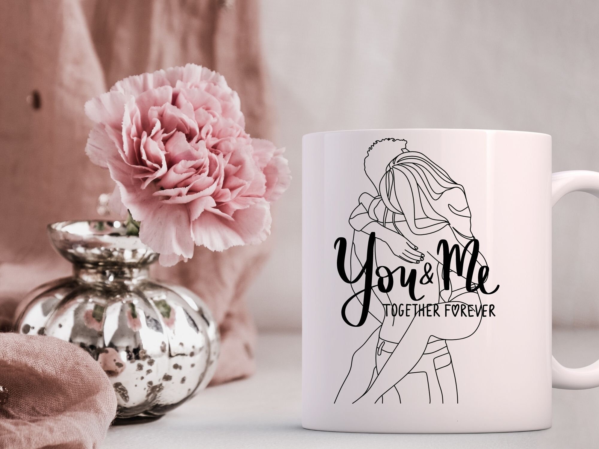 Couple SVG/ Lovers SVG/ Clipart/ Cut Files/ Cricut/ Silhouette/ Vector ...