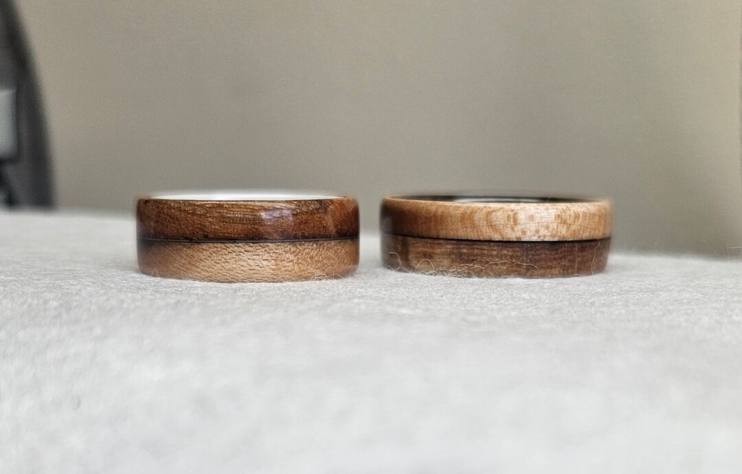 Historic Parachute Factory Flooring - Las Vegas, NM - Dual Wood Ring - Etsy