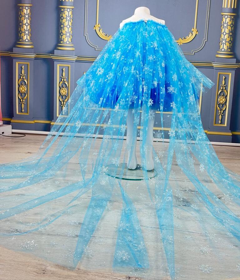 Frozen Princess Elsa Dress, Baby Girl Costume, Frozen Birthday Dress ...