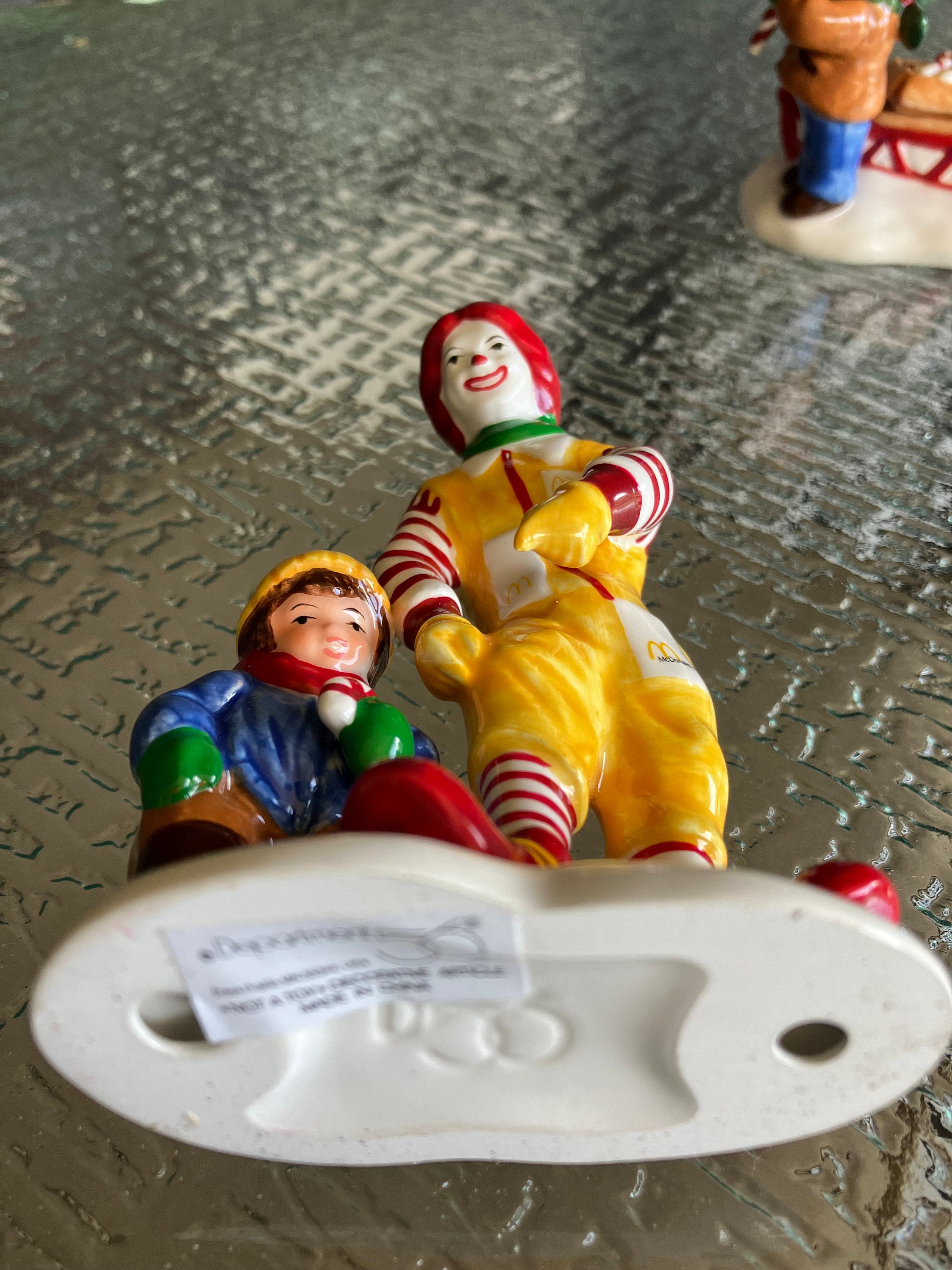 Mcdonalds Dept. 56 Kids, Candy Canes, and Ronald - Etsy