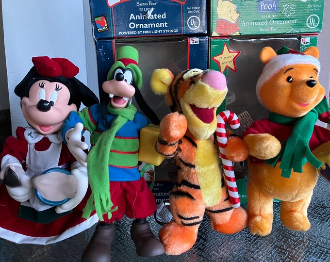 Disney Santa's Best Animated 1998 Characters - Etsy