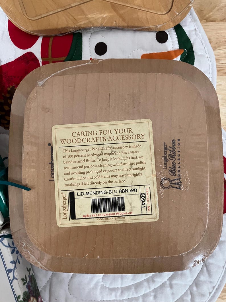 Longaberger Lids Accessories - Etsy