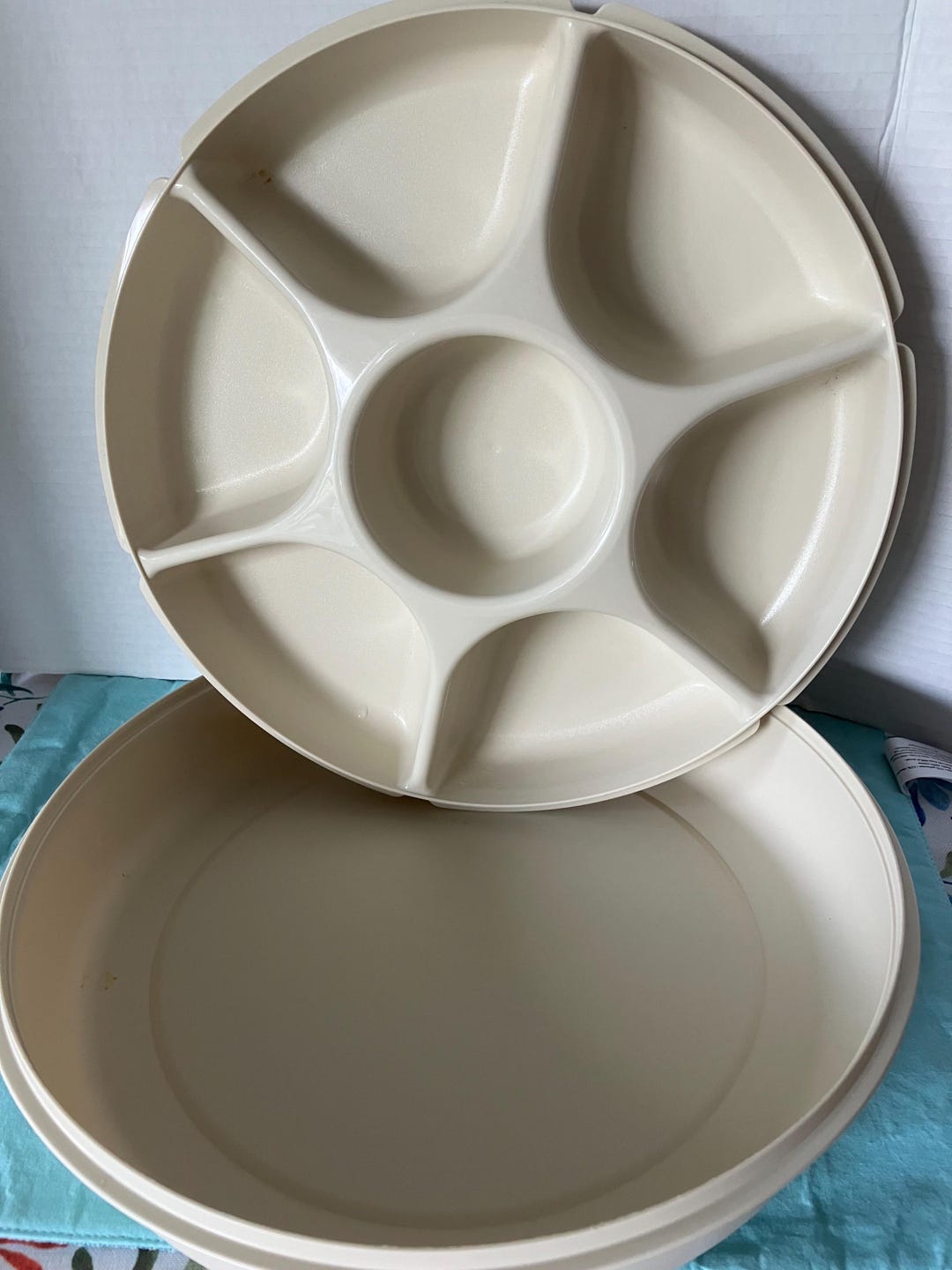 Tupperware Snack Tray With Lid - Etsy