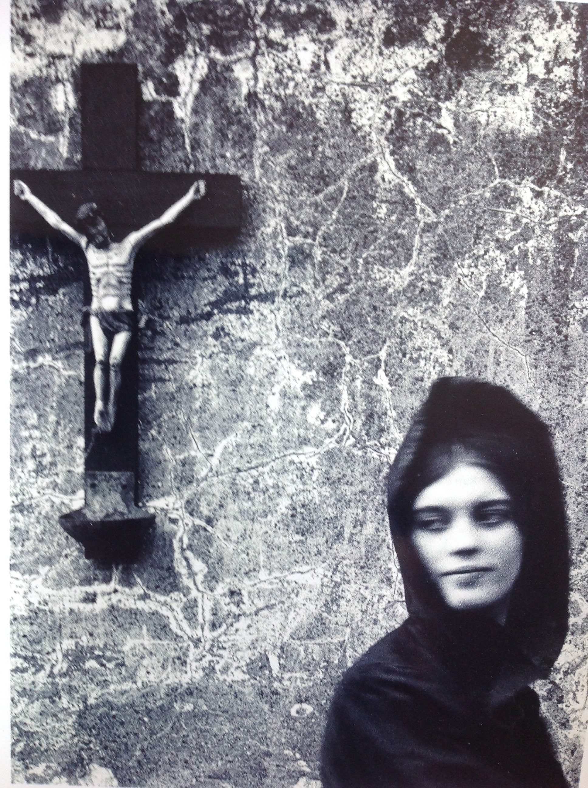 Nun on via Dela Rosa Jerusalem DIGITAL DOWNLOAD Woman Crusifix - Etsy