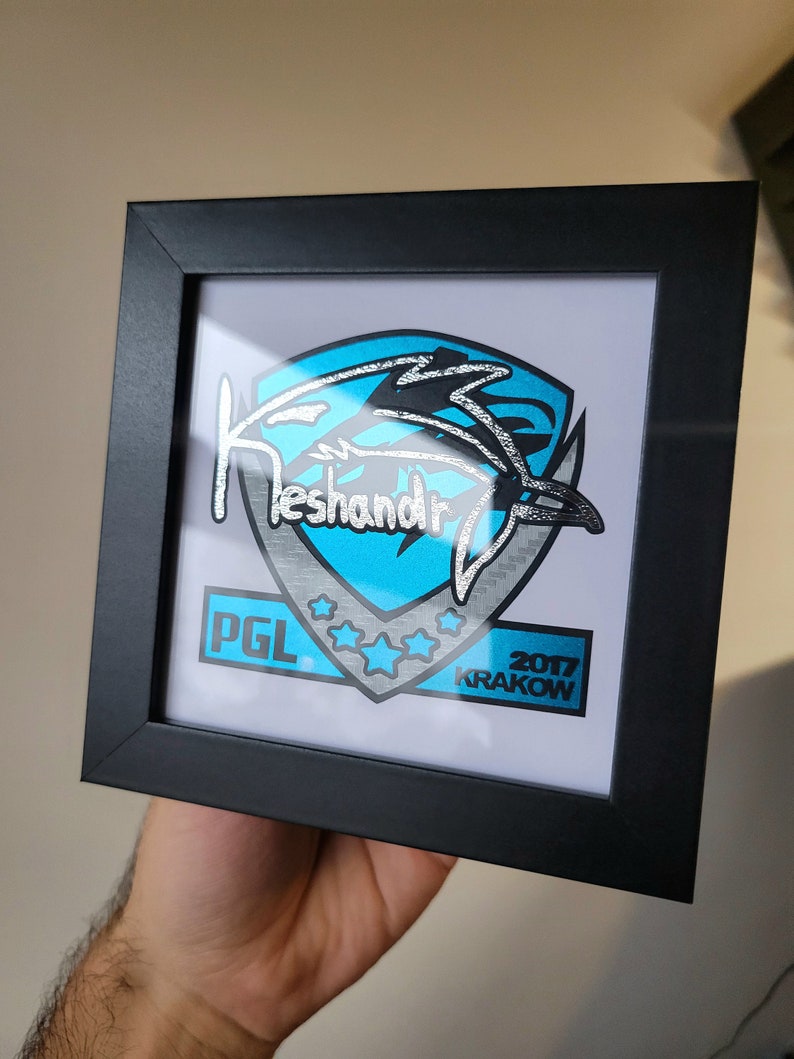 Counter-strike Keshandr Krakow 2017 multi-layer Textured Framed Artwork ...