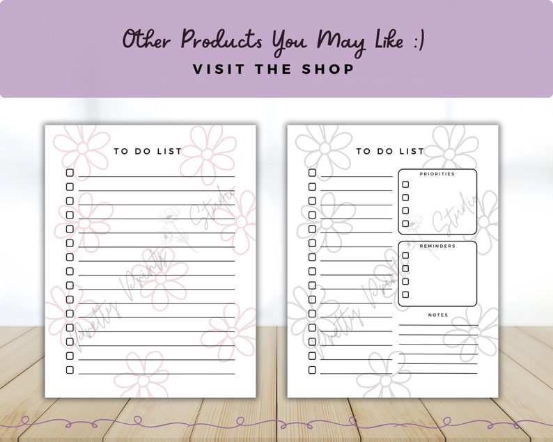 Simple To-do List Printable, Minimal Task List, Daily Productivity ...