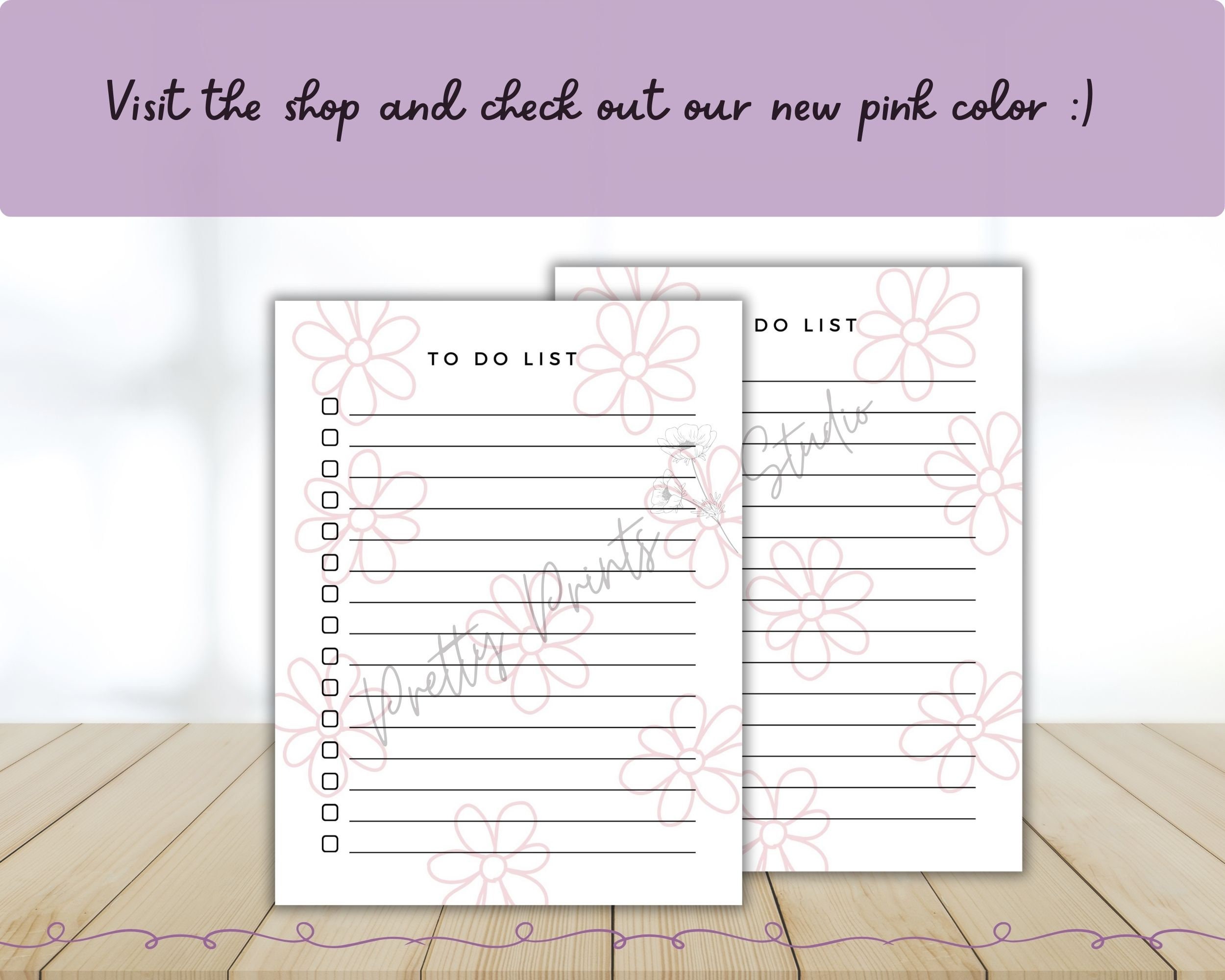Simple To-do List Printable, Minimal Task List, Daily Productivity ...