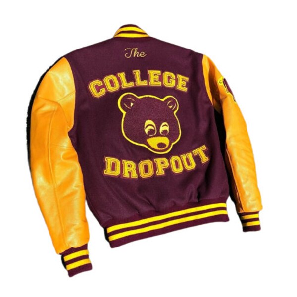 Maroon Varsity Jacket - Etsy