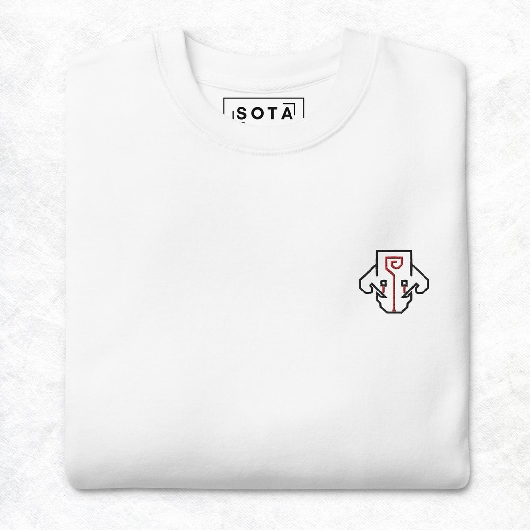 Dota 2 Juggernaut Embroidered Sweatshirt - High Quality Gaming Clothing ...
