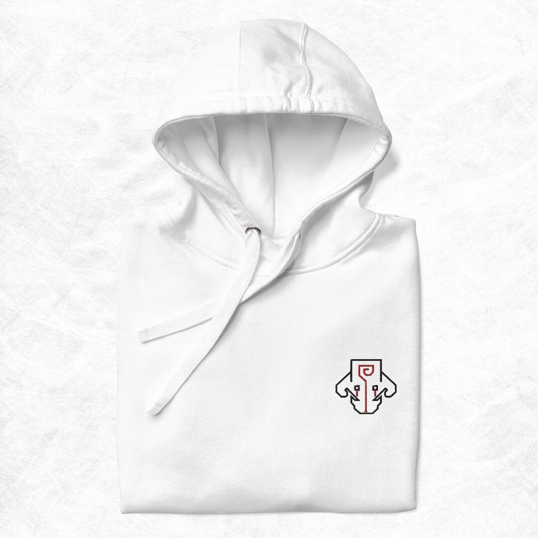Dota 2 Juggernaut Embroidered Hoodie - High Quality Gaming Clothing - Etsy