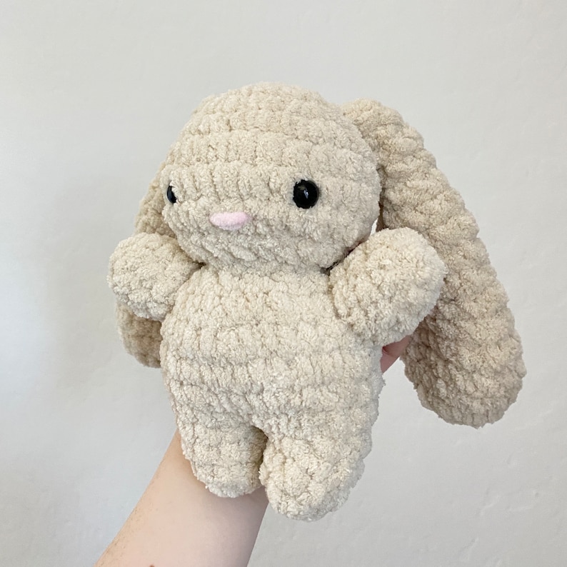 Crochet Bunny Bunny Plushie Bunny Collectible Handmade - Etsy