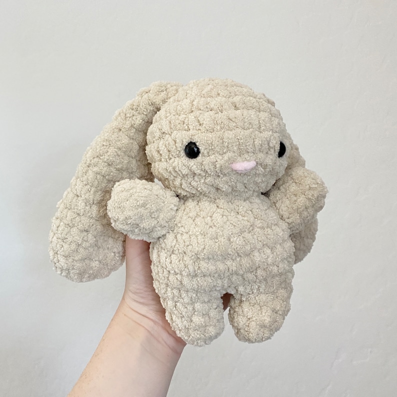 Crochet Bunny Bunny Plushie Bunny Collectible Handmade - Etsy