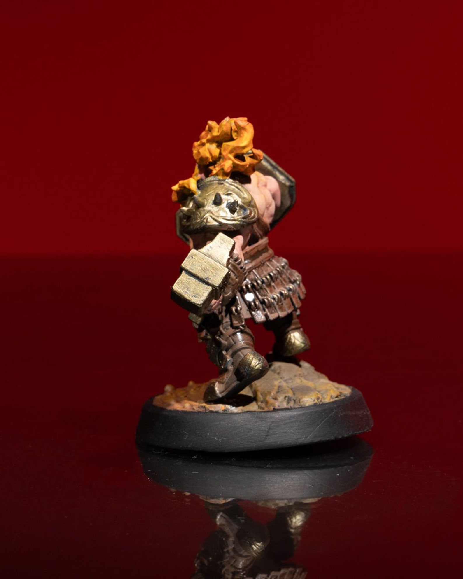 Ragnar Embers Male Dwarf Warrior Dnd 25mm Miniature TTRPG Mini Great GM ...