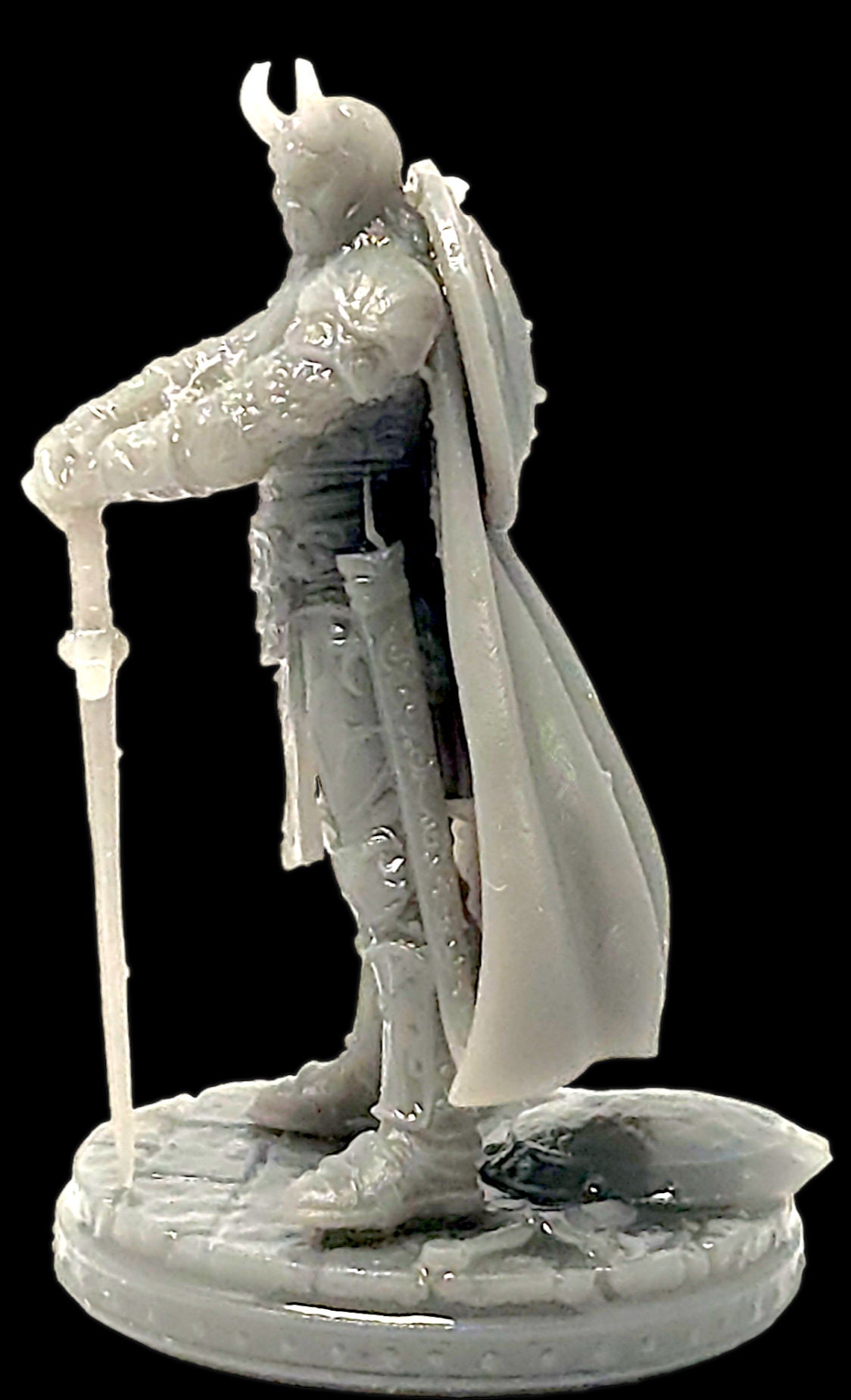 Marshall Shineblade Knight Miniature: 25mm TTRPG Paladin Hero - Etsy