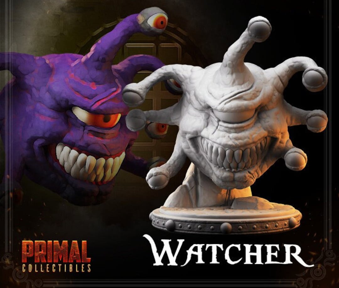 Watcher/beholder Dnd Monster Miniature TTRPG Mini Great DM Gift Iconic ...