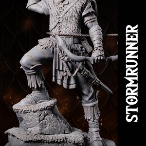 Stormrunner Ranger Dnd 25mm Miniature | TTRPG Mini | Great GM Gift ...