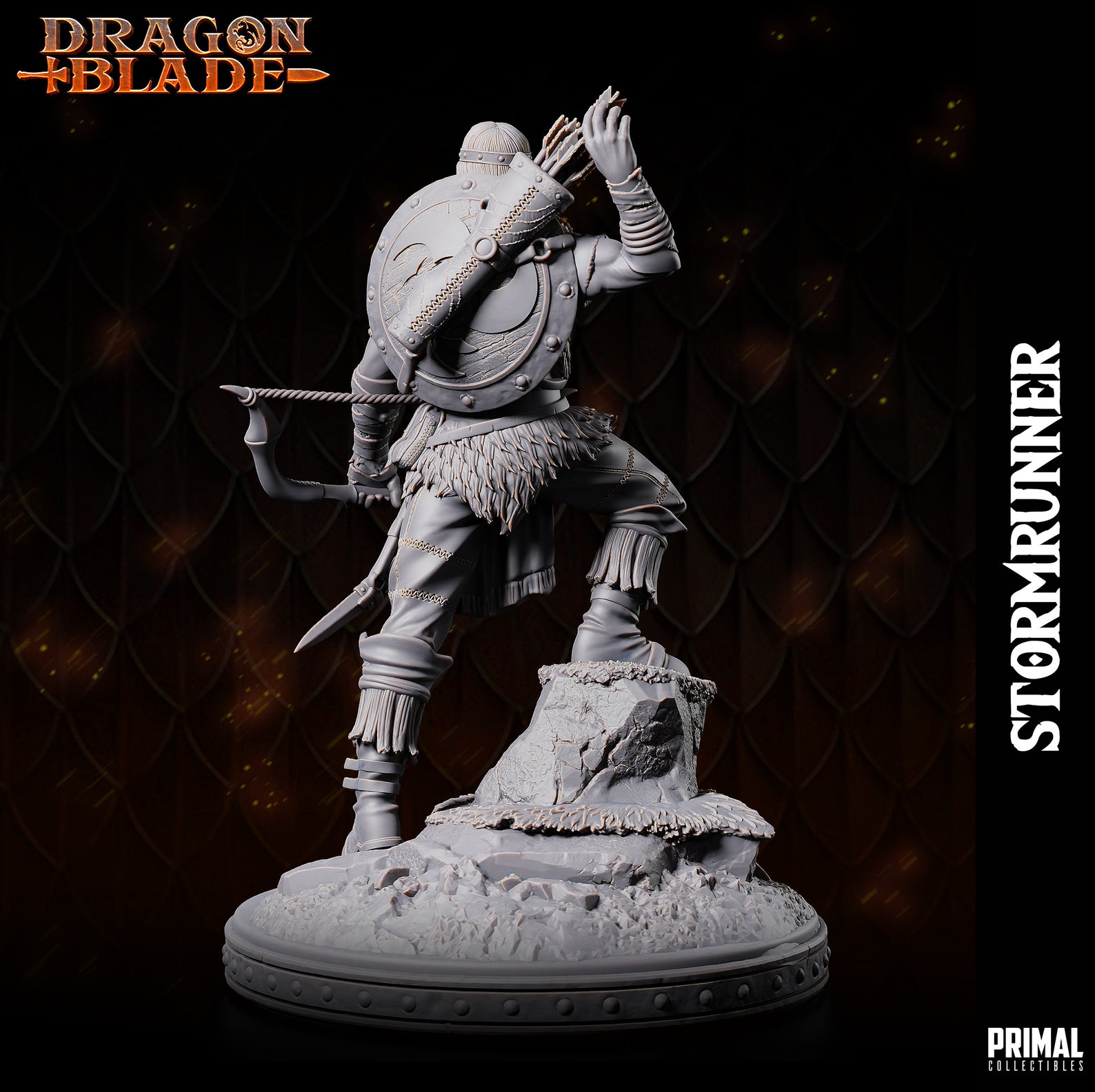 Stormrunner Ranger Dnd 25mm Miniature TTRPG Mini Great GM Gift Woodland ...