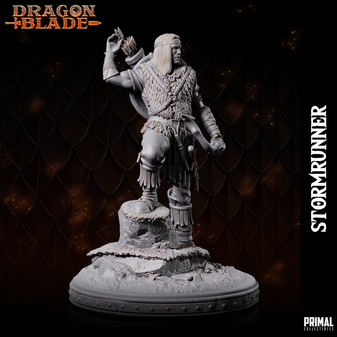 Stormrunner Ranger Dnd 25mm Miniature | TTRPG Mini | Great GM Gift ...