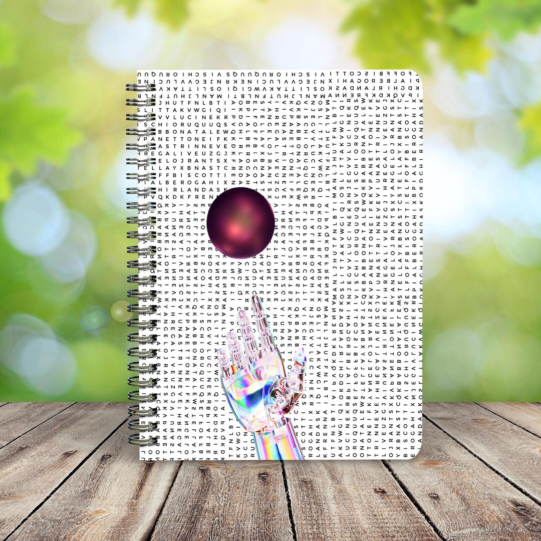 Step Ahead of the AI Apocalypse Spiral Notebook Modern Typography Gift ...