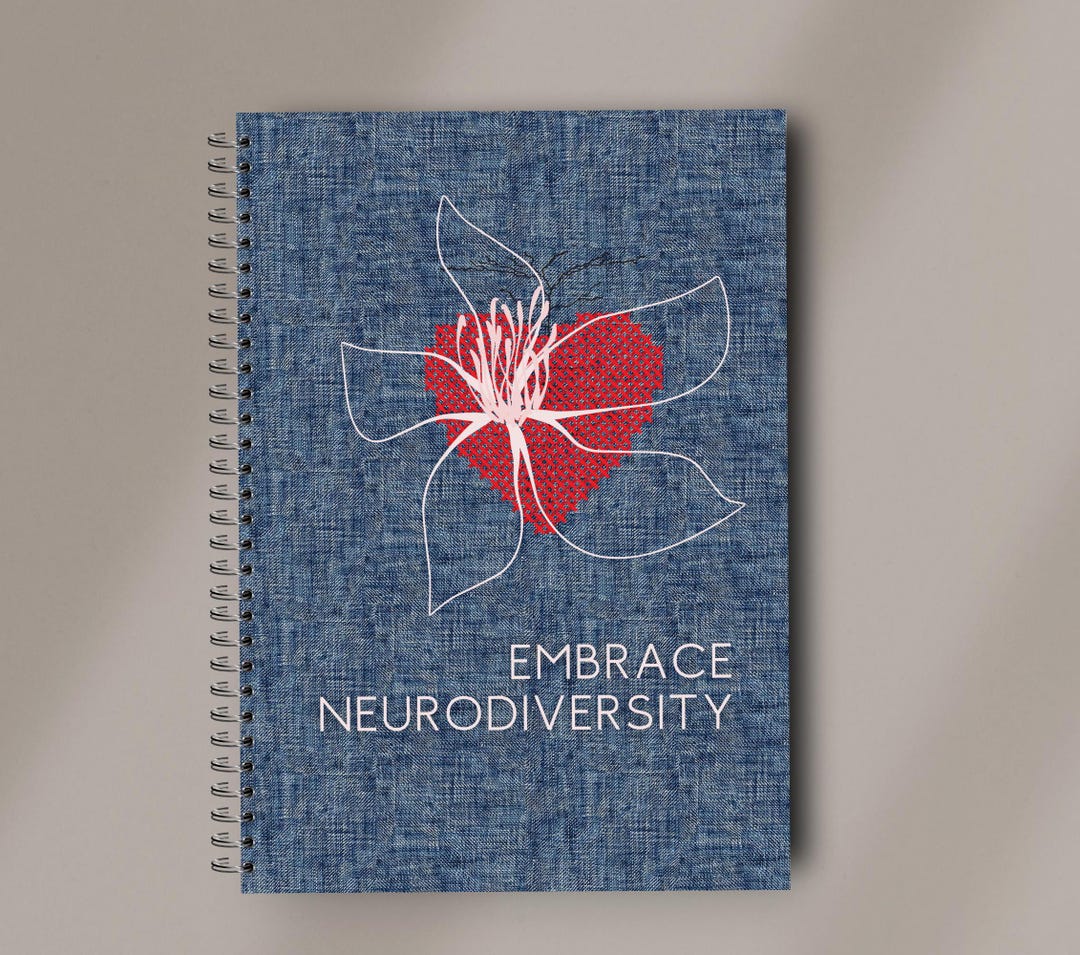 Embrace Neurodiversity Journal ADHD Awareness Autism Awareness Gift ...