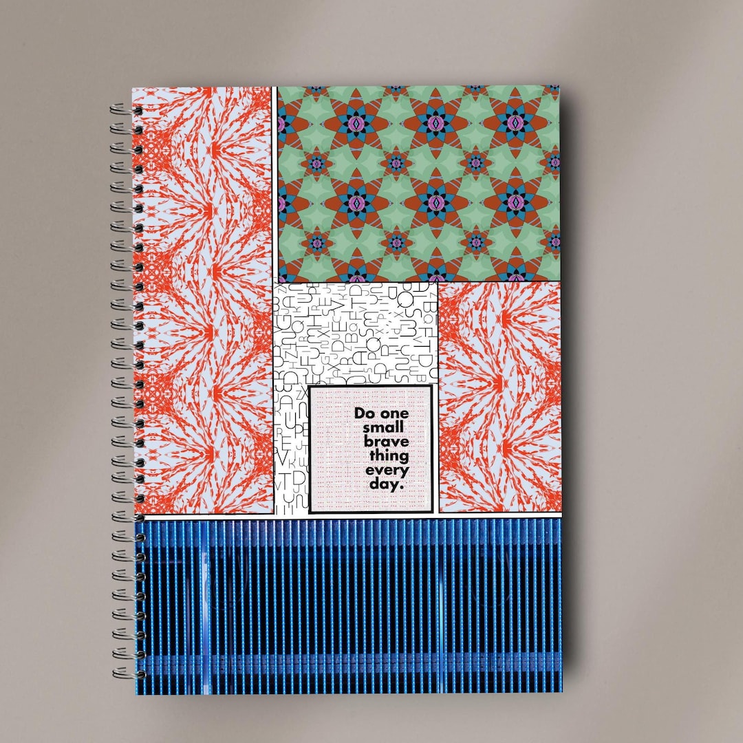 Be Brave Boho Notebook Self Care Journal Mom Gift Bestie Gift Cute ...