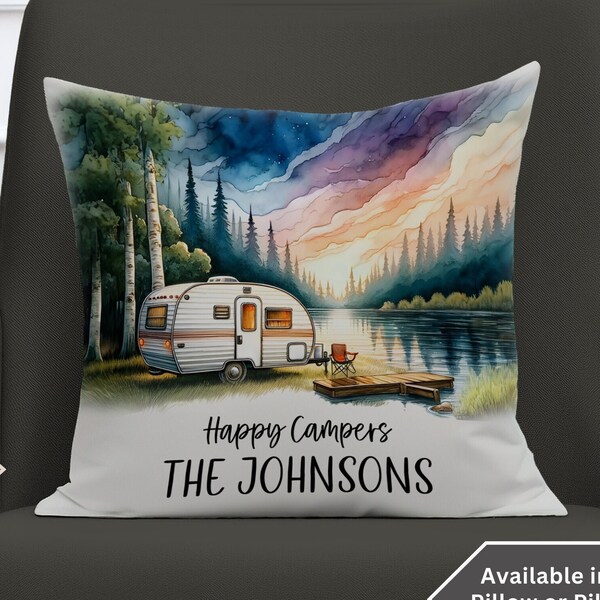Camper Pillow - Etsy